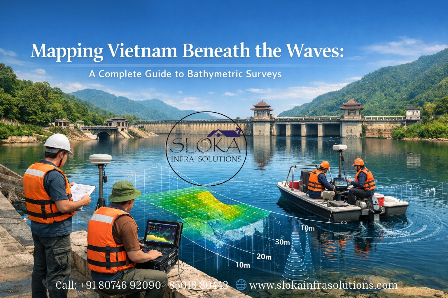 Bathymetric Survey in Vietnam | Call: +91 80746 92090